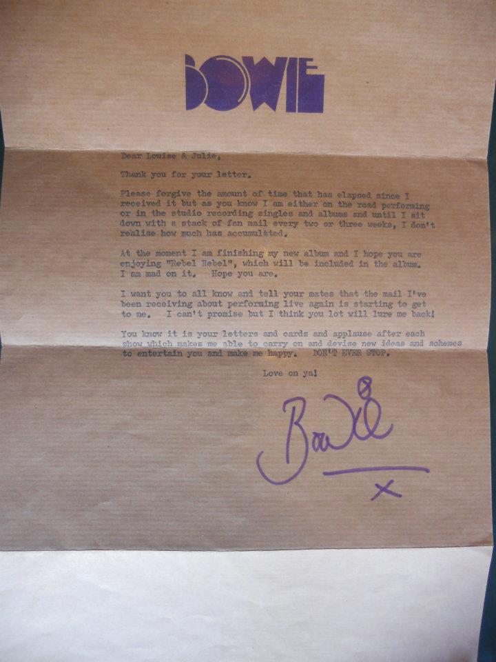 Lou’s David Bowie Stories – Loudhailer Music